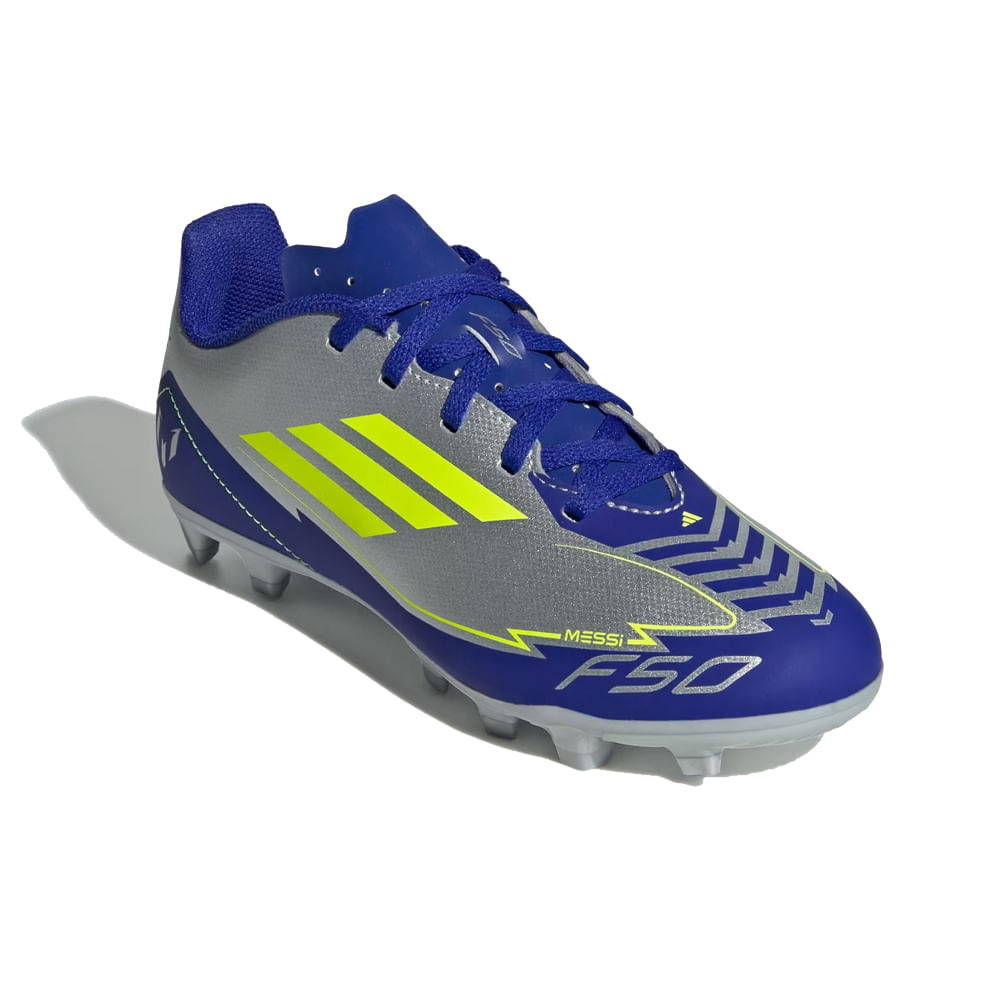 BOTIN FUTBOL 11 NIÑO ADIDAS F50 CLUB MESSI - rossettiar