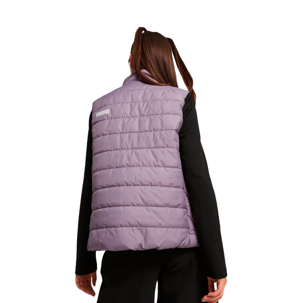 CHALECO URBANO MUJER PUMA ESS PADDED VEST PALE PLUM - rossettiar