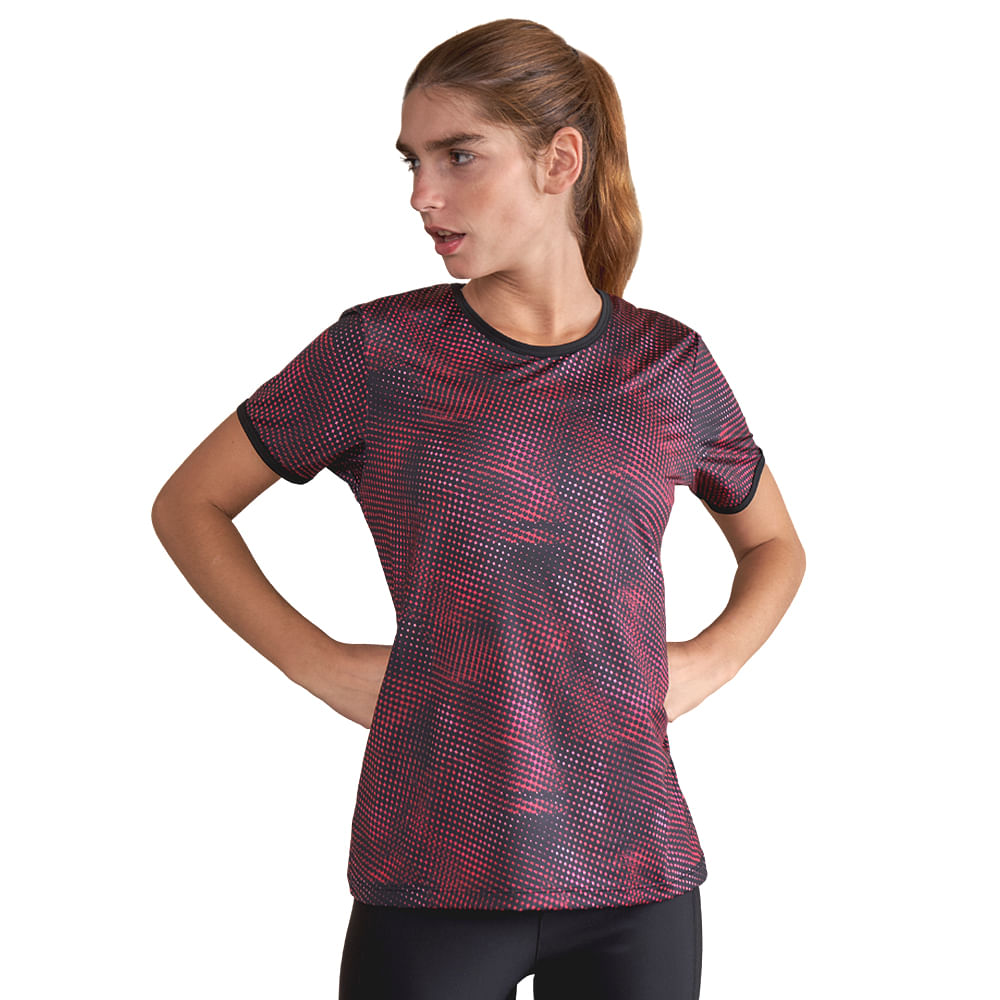 REMERA FITNESS FEMME TIBET - rossettiar
