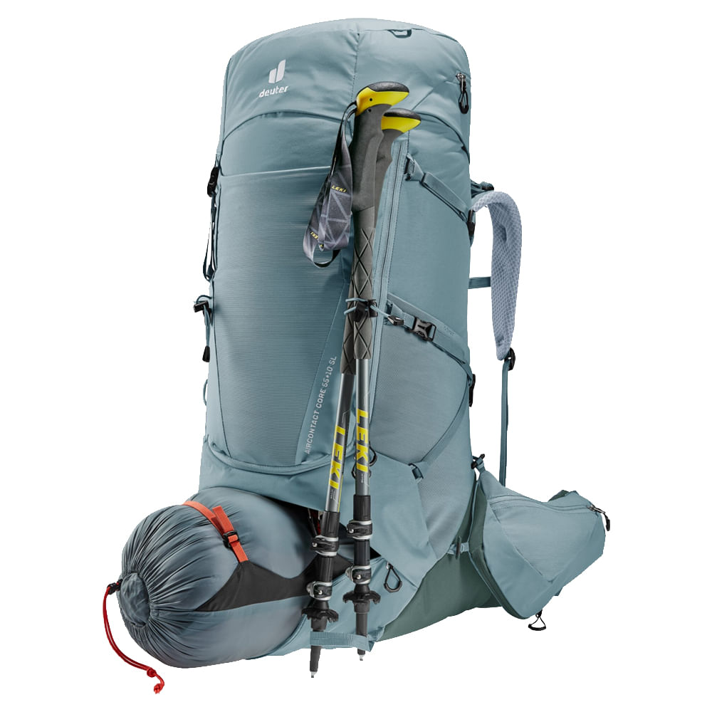 MOCHILA SENDERISMO UNISEX DEUTER AIRCONTACT CORE 55+10 SL